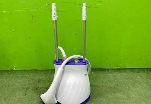 Отпариватель kitfort кт-9113-1 бело-фиолетовый
