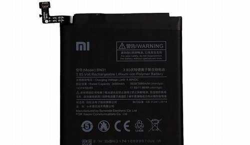 Аккумулятор для Xiaomi BN31 (Xiaomi Mi5X, Mi A1)
