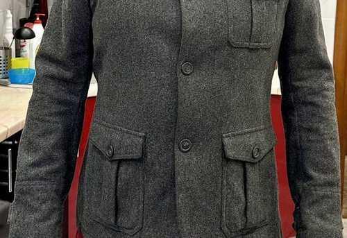 Пальто мужское шерсть демисезон. XL