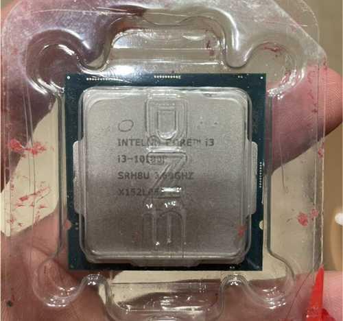 Процессор intel core i3 10100f