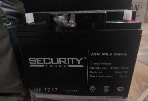 Аккумулятор Security force sf 1217 12V 17Ah