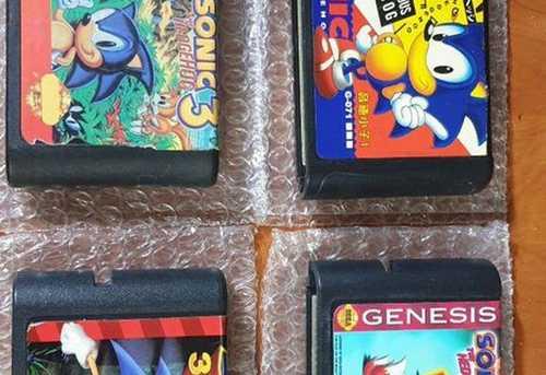 Стародельные картриджи для sega Genesis/Mega Drive