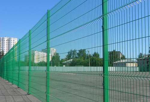 Забор 3D сетка, 3д панель 3х2 м., пруток 4 мм