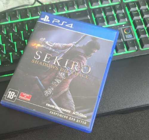 Sekiro shadows die twice ps4 диск