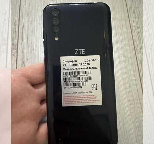 ZTE Blade A7 (2020), 2/32 ГБ