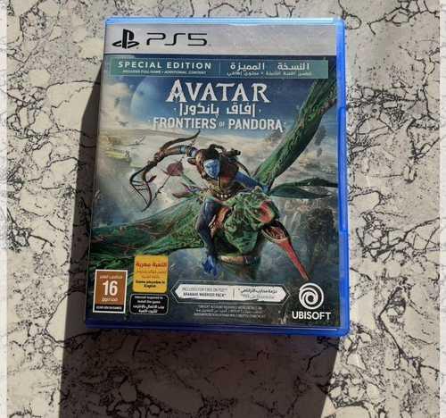 Avatar frontiers of pandora ps5 диск