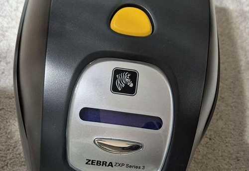 Карточный принтер Zebra ZXP Series 3