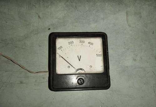 Вольтметр СССР. 500V