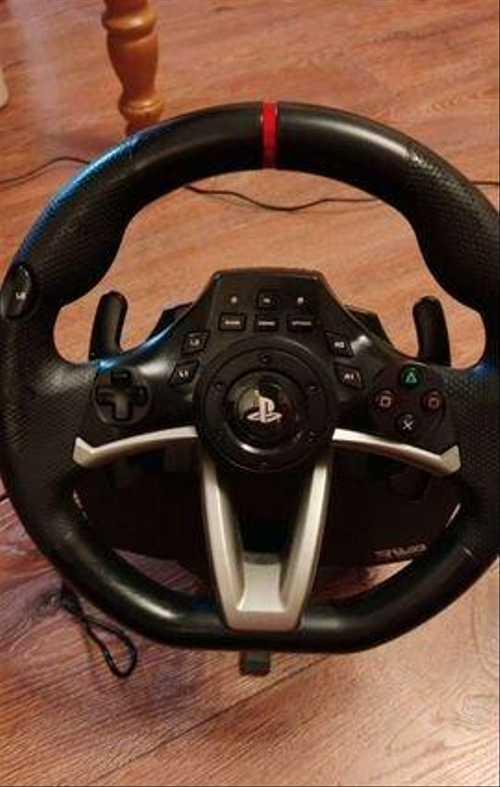 Игровой руль Hori Wireless Racing Wheel Apex PS4