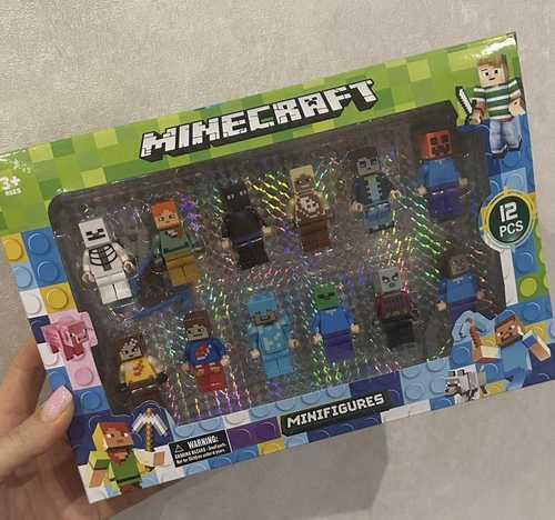 Lego minecraft фигурки