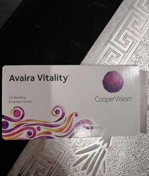 Контактные линзы Avaira Vitality