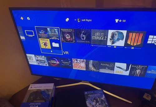 PS4 slim 1tb 30игр