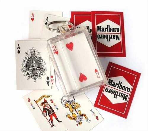 Карты игральные реклама сигарет Мальборо Marlboro
