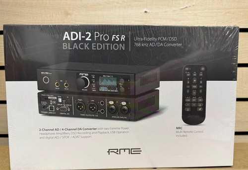 Аудиоинтерфейс RME ADI-2 Pro FS R Black Edition