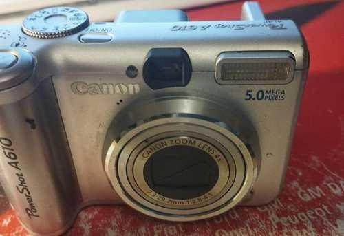 Фотоаппарат Canon Power Shot A610