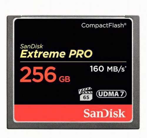 Карта памяти SanDisk Compact Flash 256Gb