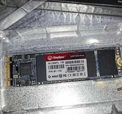 SSD накопитель kingspec NT-1TB гарантия m2