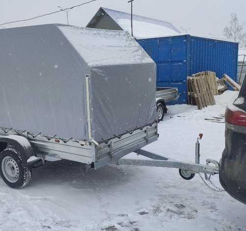 Прицеп мзса С тентом аэро. Рассрочка