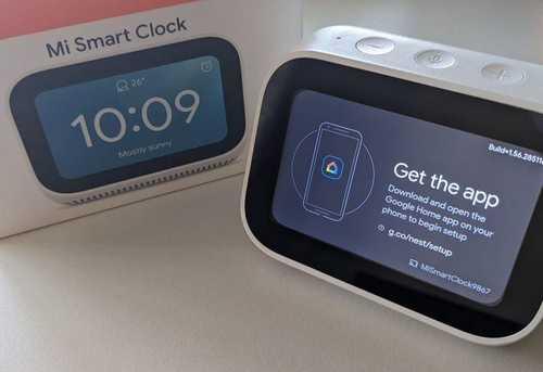 Mi Smart Clock Умные Часы Умная колонка с дисплеем