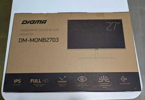Монитор digma DM-monb2703 Gray 75Hz 1920x1080 IPS