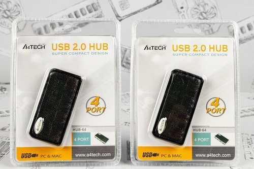 Хабы (разветвители) A4Tech HUB-64 4xUSB2.0