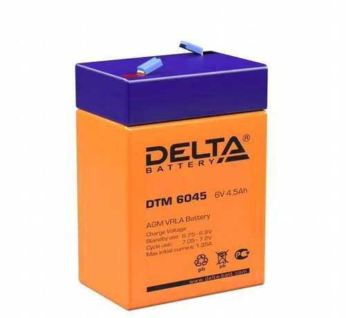 Аккумулятор delta DTM 6045