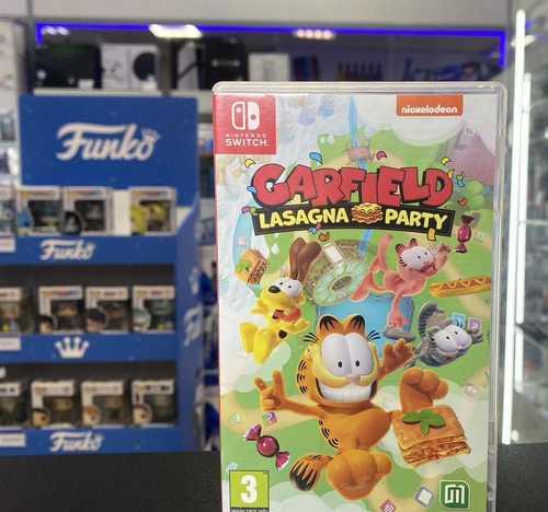 Garfield Lasagna Party Nintendo Switch