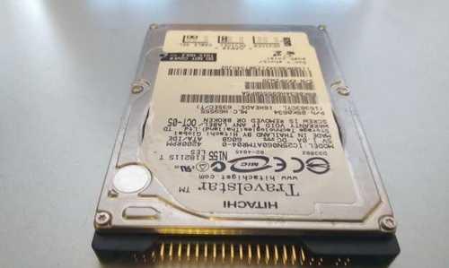 IDE HDD 2.5" Hitachi 60GB (udma100) для ноутбука