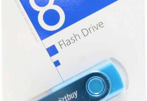 USB флешка Флешка 8 гб Smartbuy Twist Blue