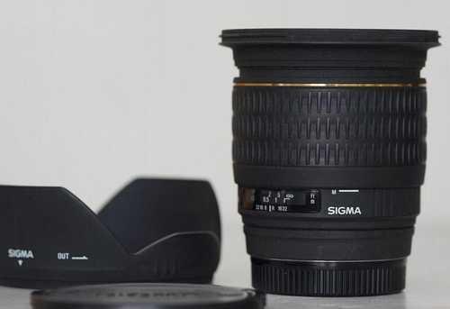 Sigma AF 20mm f/1.8 EX DG aspherical Canon EF