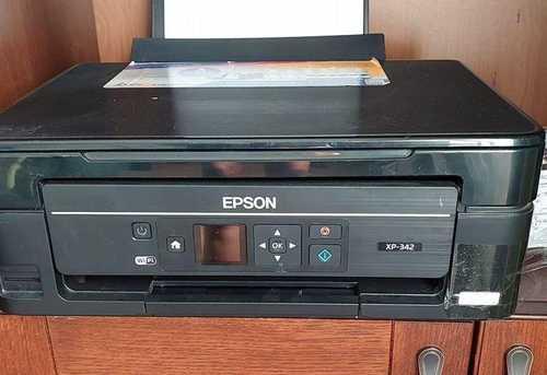 Принтер Epson XP342 продам