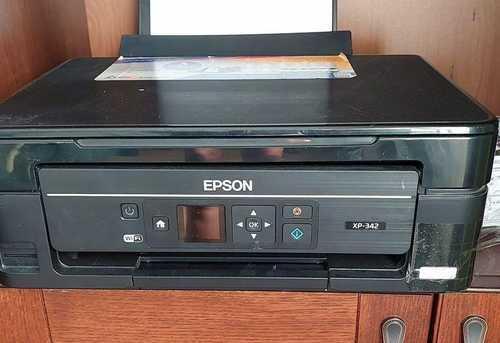 Принтер Epson XP342 продам