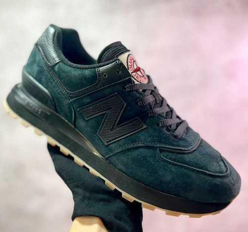 Кроссовки New Balance 574 Stone Island стильные