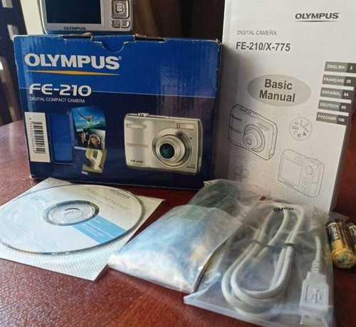 Компактный фотоаппарат оlympus FE - 210