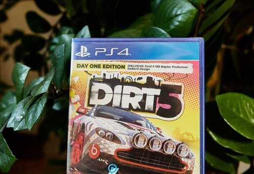 Диск Dirt 5 Day One Edition PS4