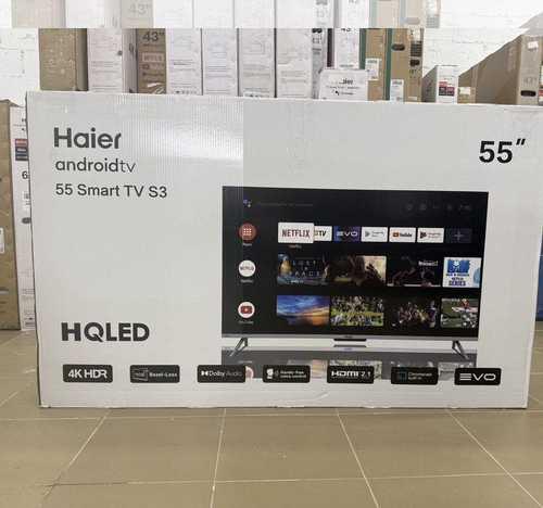 Qled SMART TV 4K Телевизор Haier 55 дюймов