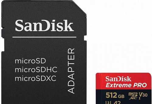 Карта памяти Sandisk microsdxc Extreme Pro A2 C10