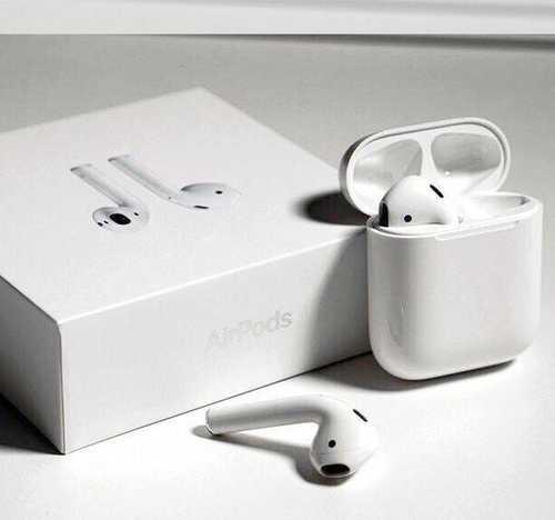 Беспроводные наушники apple airpods 2