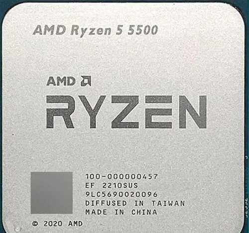 Процессор ryzen 5 5500