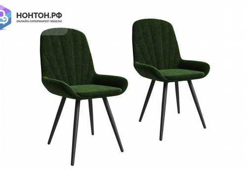 Комплект стульев Юкки зеленый / черный