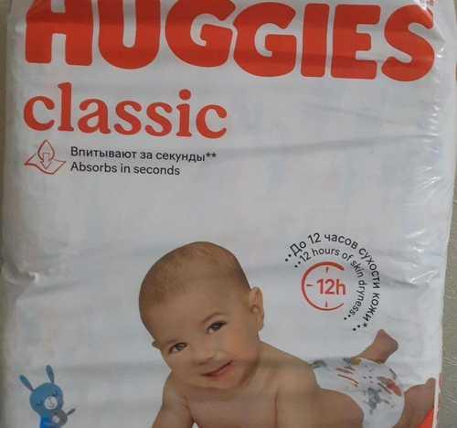 Подгузники Huggies 3