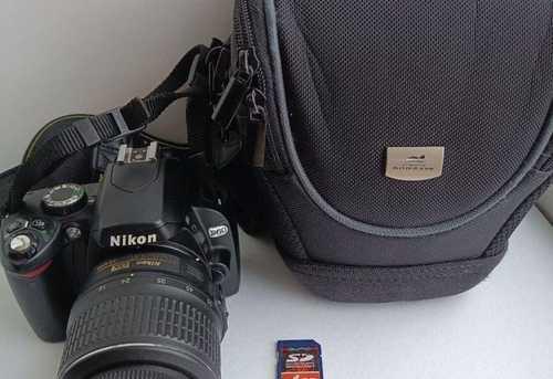 Nikon d60 kit 18-55mm пробег 7598 кадров