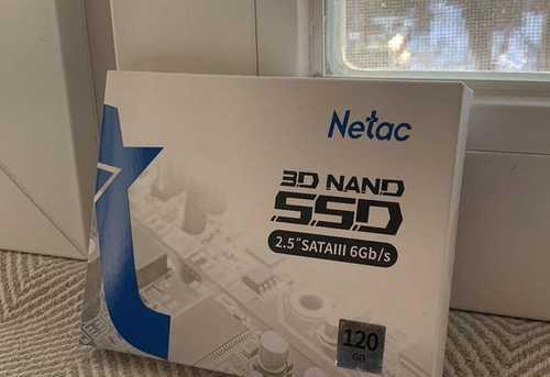 SSD диск Netac N535S 120 gb (не вскрытый)