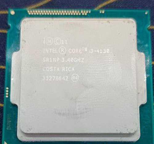 Процессор Intel core i3 4130