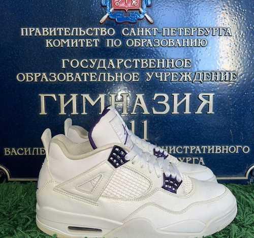 Nike Air Jordan 4 Retro Purple Metallic
