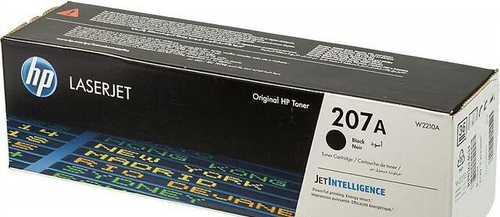 Картридж лазерный HP 207A W2210A черный (1350стр.)