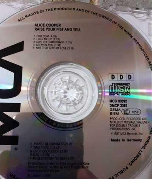 Alice Cooper CD