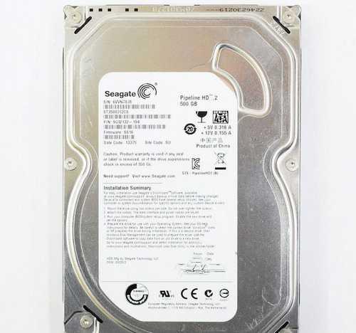 3.5 SATA HDD 500GB Seagate ST3500312CS