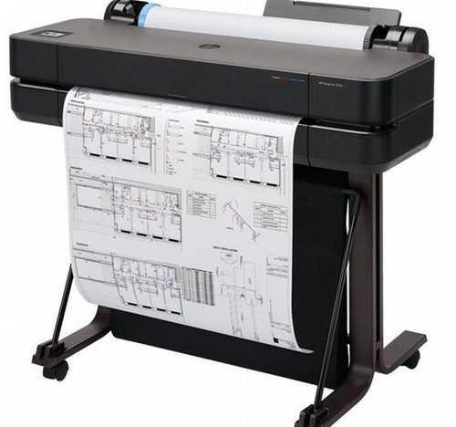 HP DesignJet T630 24" - плоттер цветной с картридж