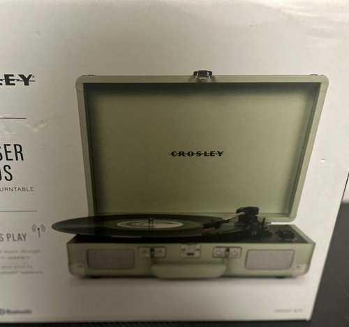 Виниловый проигрыватель crosley cruiser plus CR800